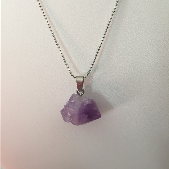 Jewelry | Genuine Amethyst Necklace Handmade New | Poshmark